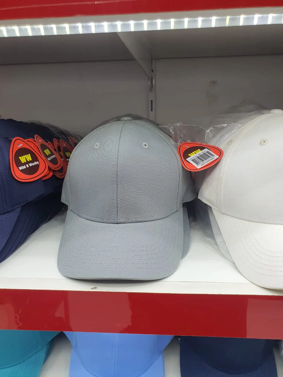 Six Panels Light Gray Cap - Orient Uniforms