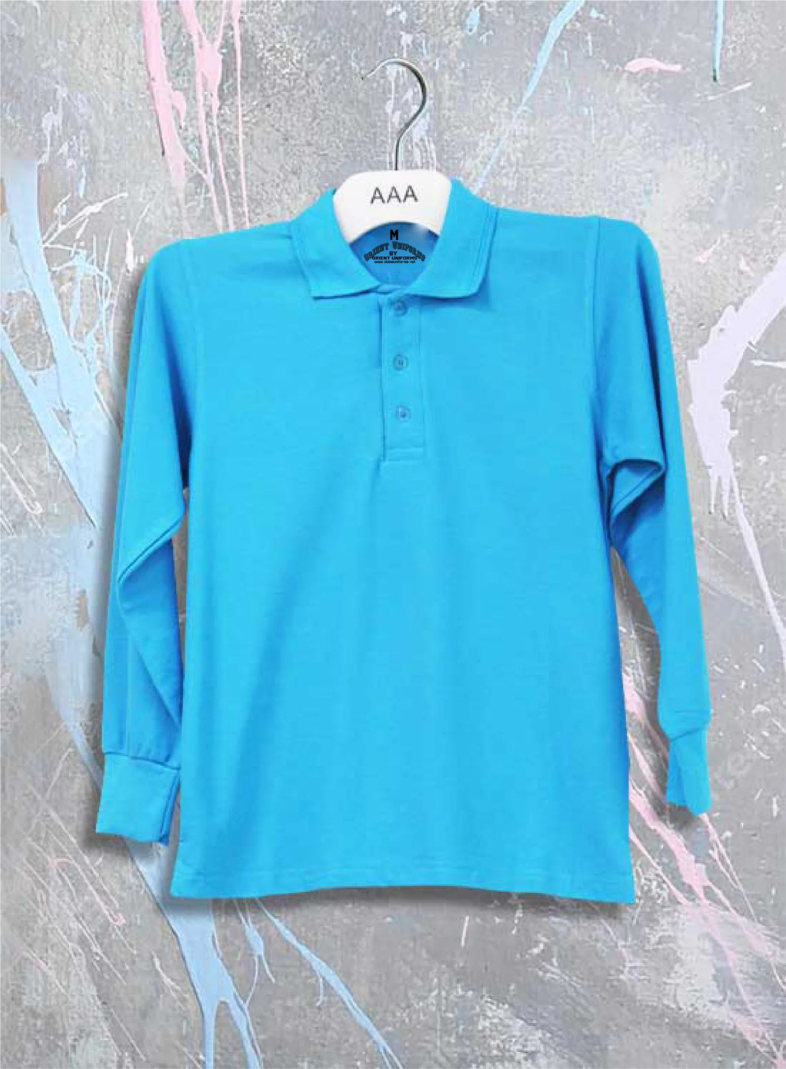 Aqua Blue Full Sleeves - Orient Uniforms