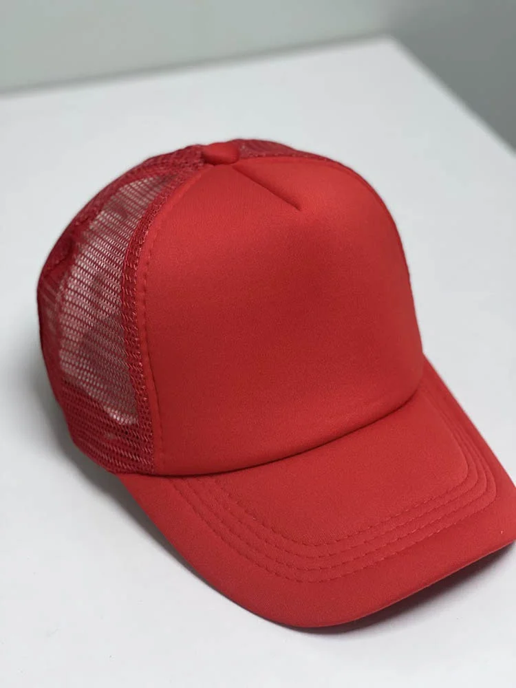 Polyester Foamd Red Cap - Orient Uniforms